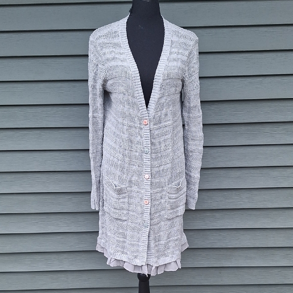 Matilda Jane | Sweaters | Matilda Jane Gray Sweater Size Medium | Poshmark